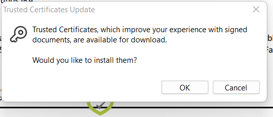 How do I verify SIGNiX signatures in Fox-It Reader? (WINDOWS)