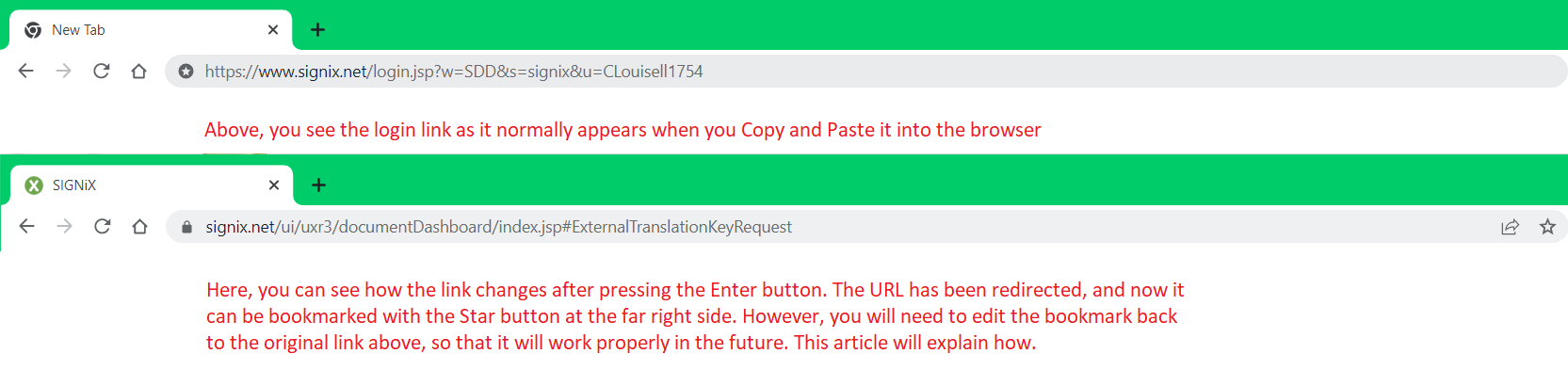 The New Dashboard - Login Screen